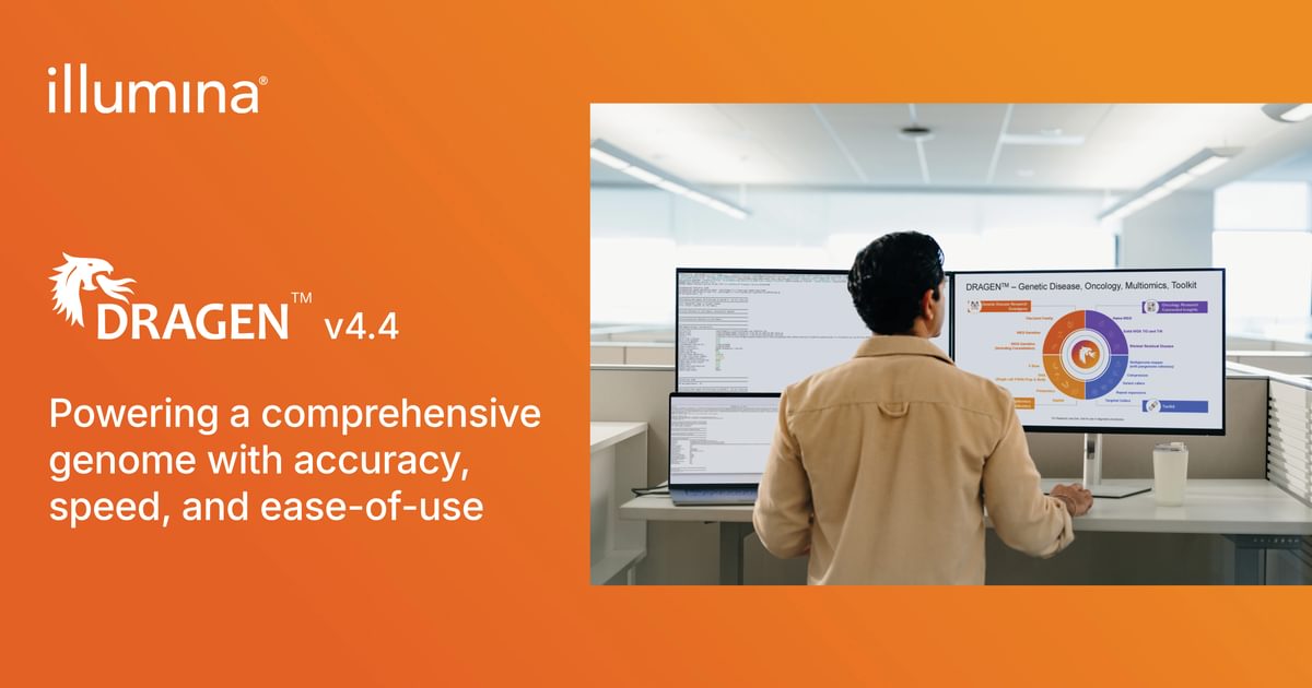 Illumina | New DRAGEN v4.4 - Comprehensive genomic analysis with…